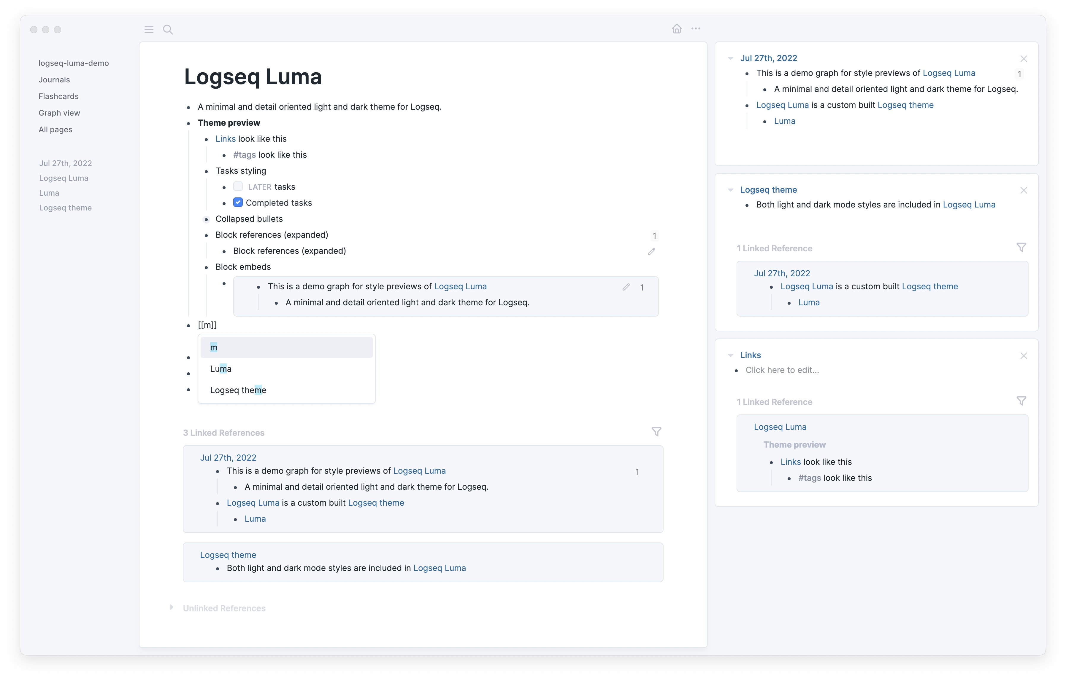 Gavin Nelson on Twitter: "@AnthonyBaker @logseq Oh interesting. I changed the size of the ...