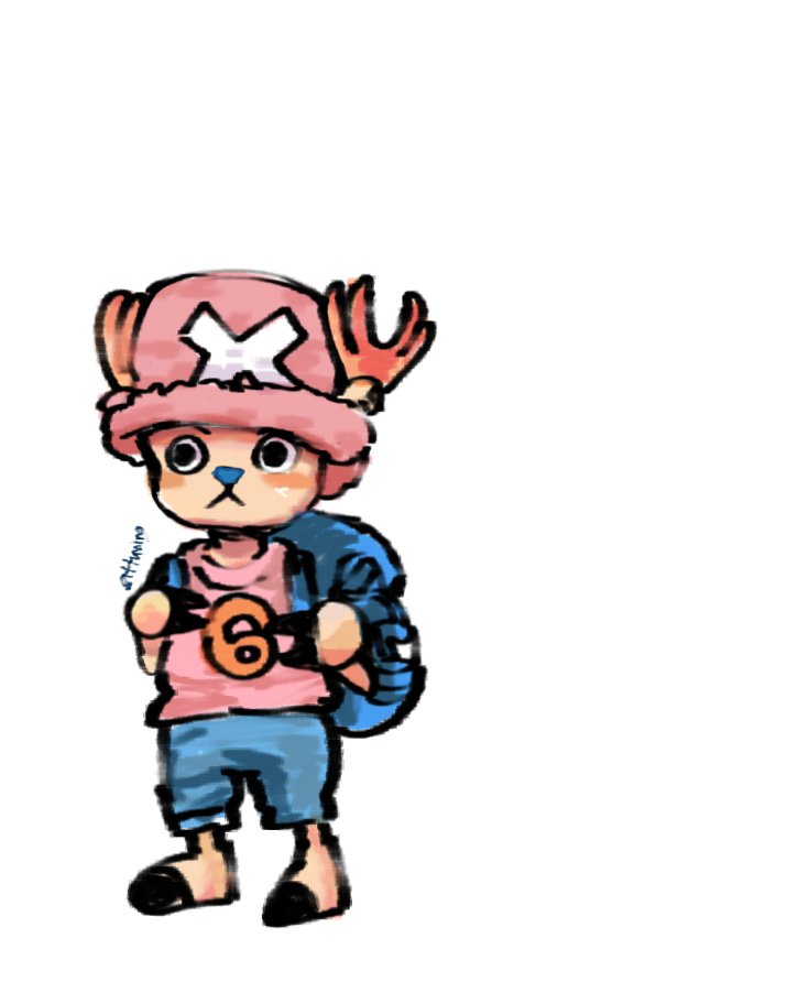 Chopper Drawing One Piece