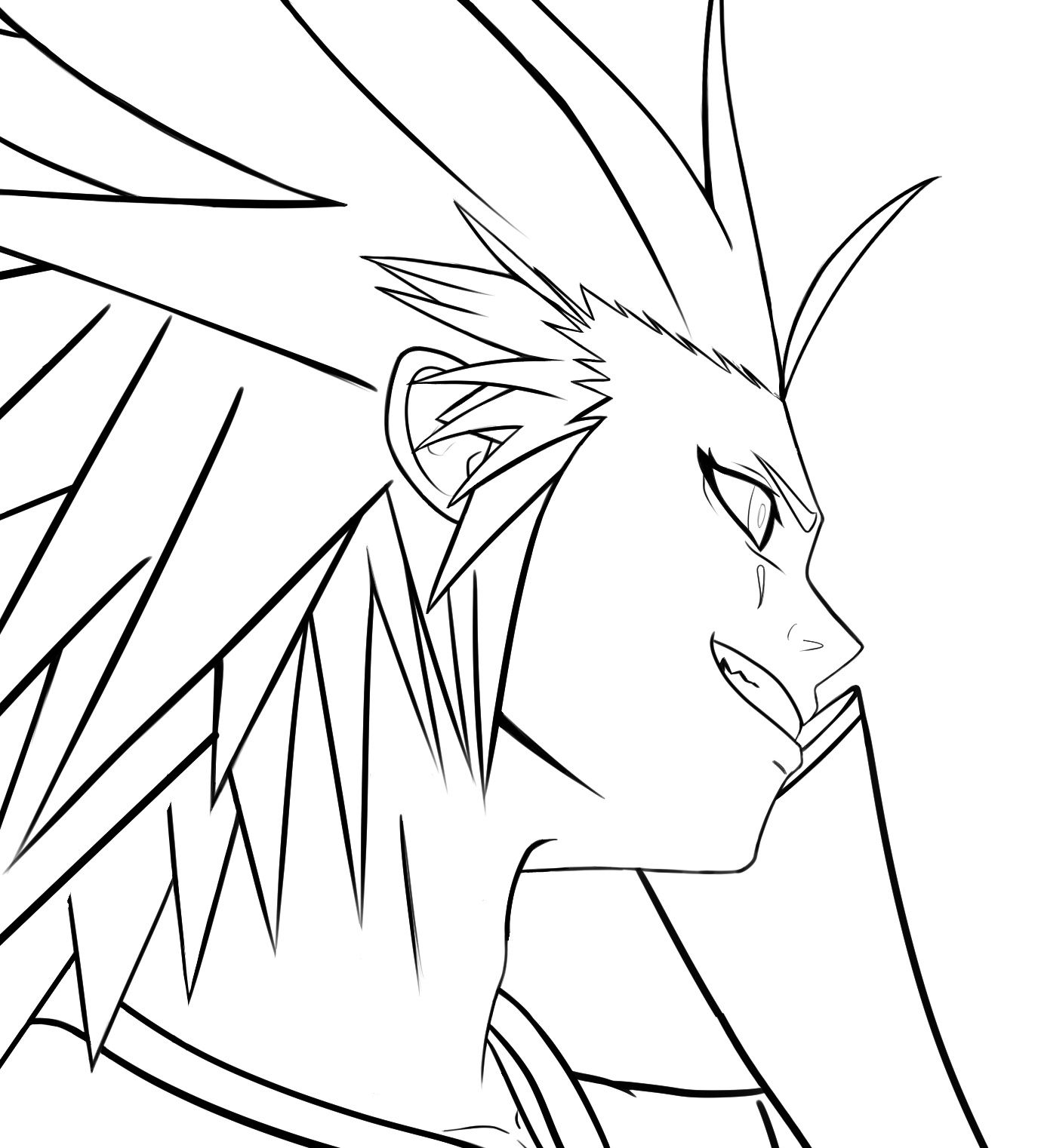 Kingdom Hearts Coloring Pages Axel