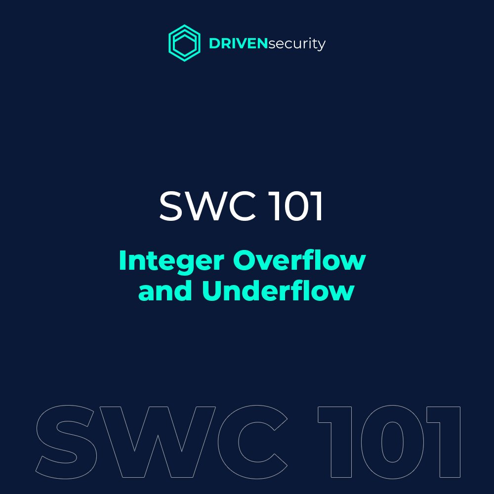 DRIVENsecurity on Twitter: "An integer overflow/underflow occurs when an arithmetic operation ...