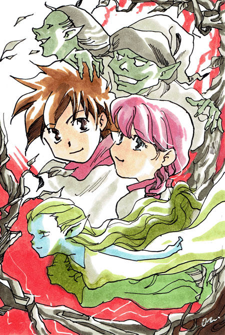 妖精さん載せてみましたイラストと漫画抜粋 | ottomo_yu さんのマンガ | ツイコミ(仮)