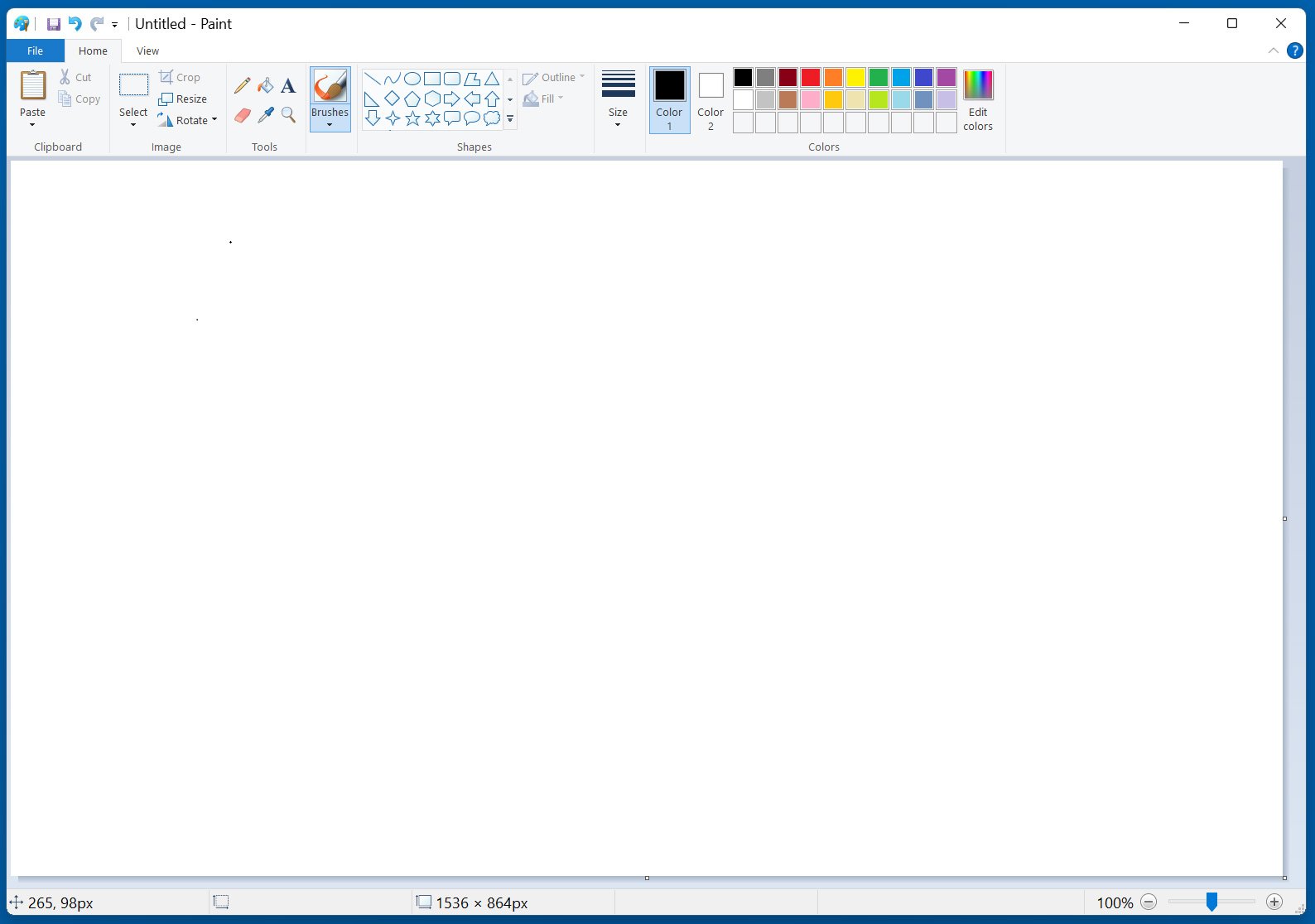 Microsoft Paint Tools
