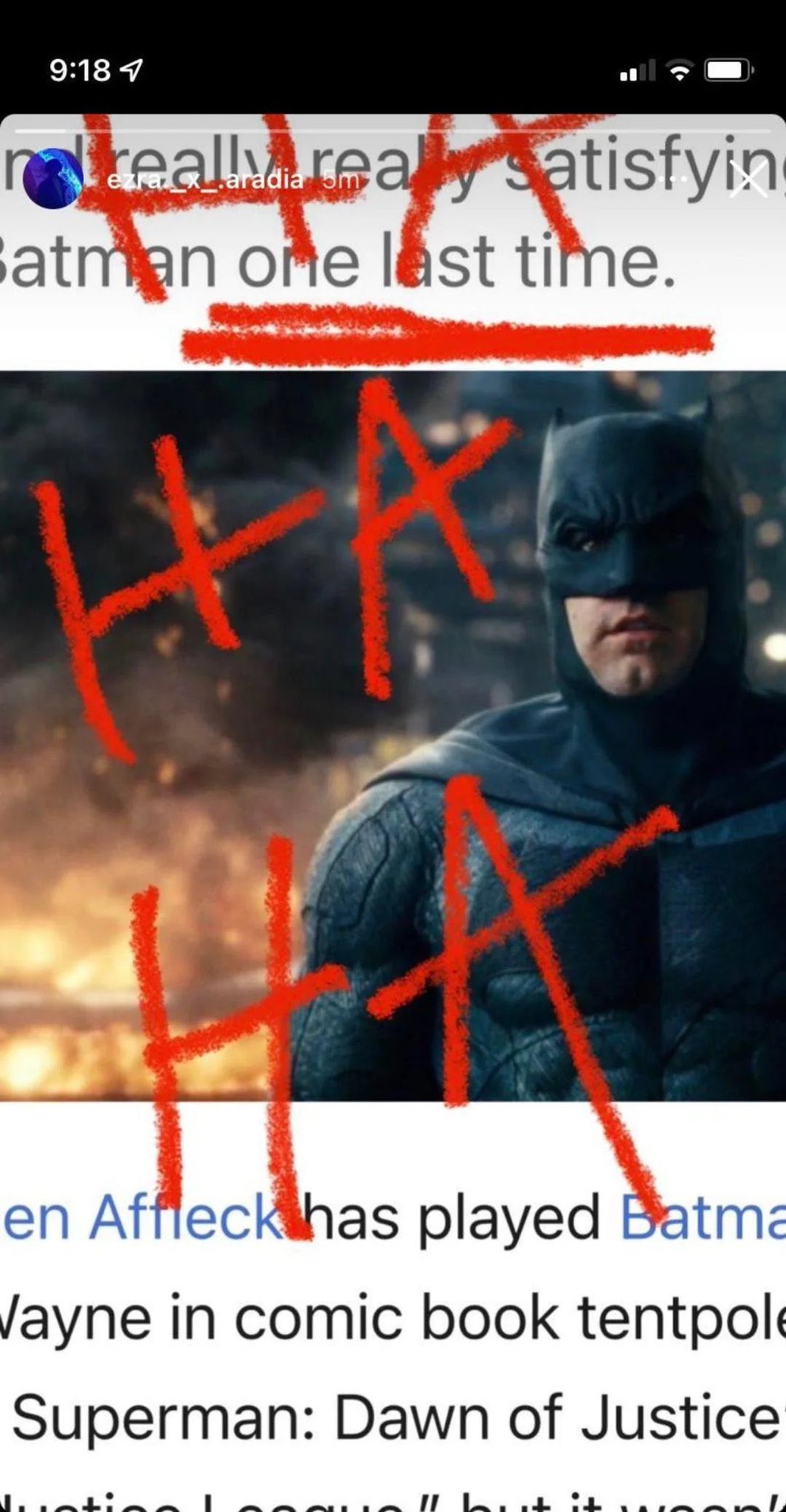 Holy Crap Batman Meme