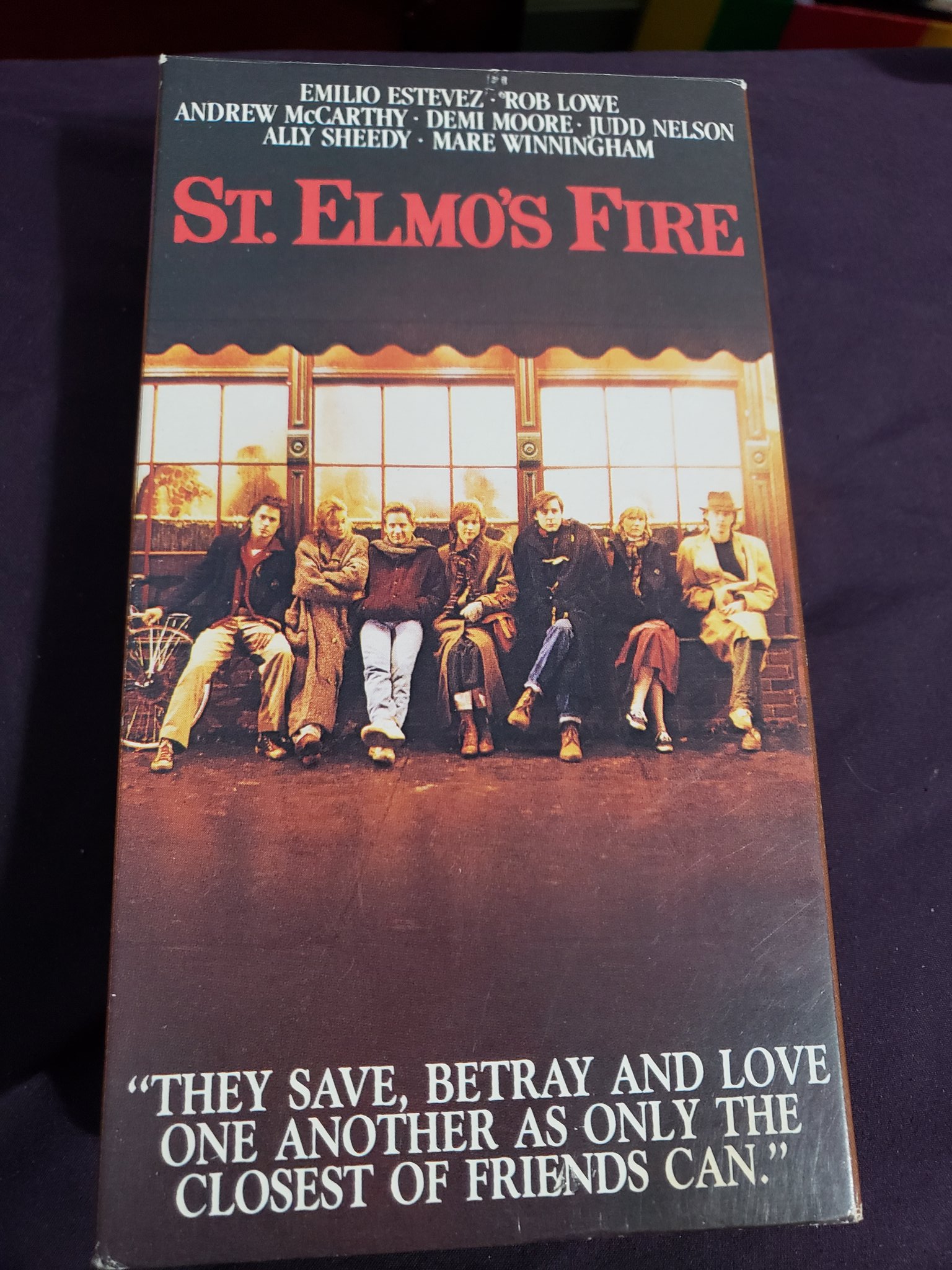 Rob Lowe St Elmos Fire Poster