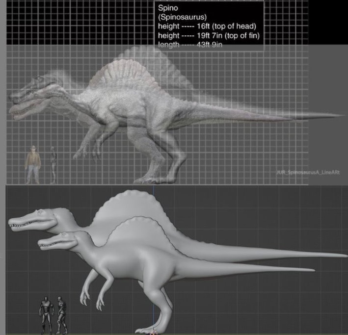 Spinosaurus Size Comparison 2022