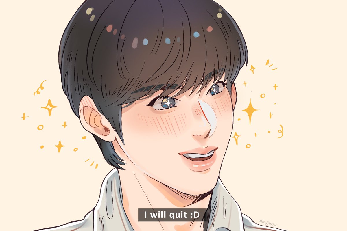 Some minor inconvenience* #JIN 」|jinna🍉 @CosCarni23のイラスト