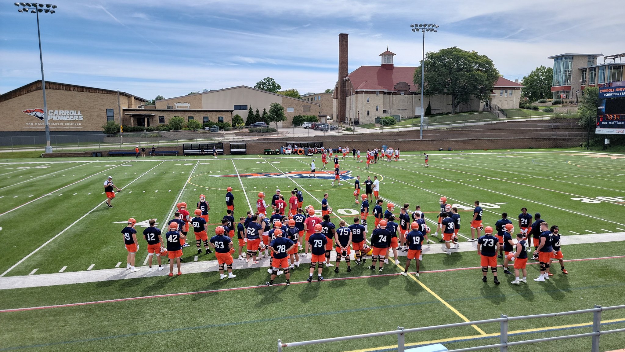 Carroll Pioneers Football
