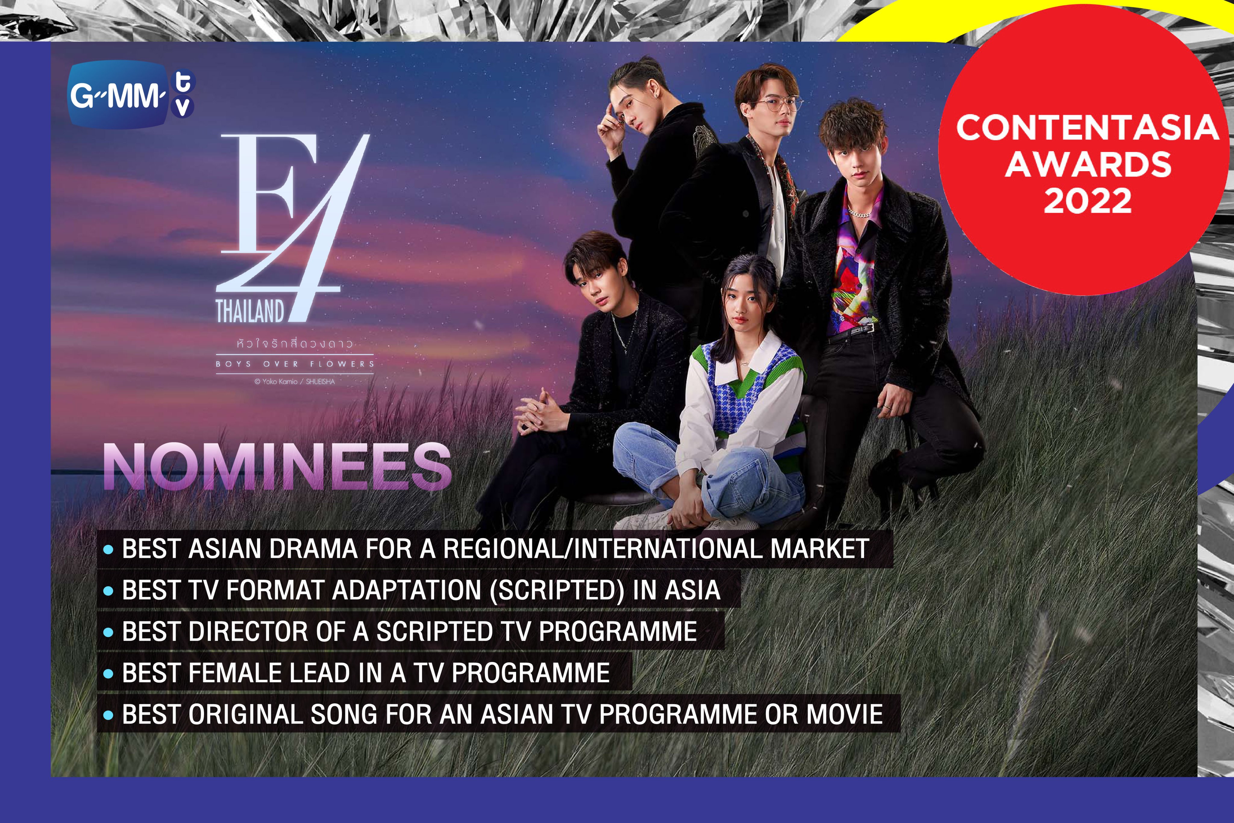 GMMTV on Twitter: "Best Female Lead in a TV Programme > "Tu" Tontawan Tantivejakul for F4 ...