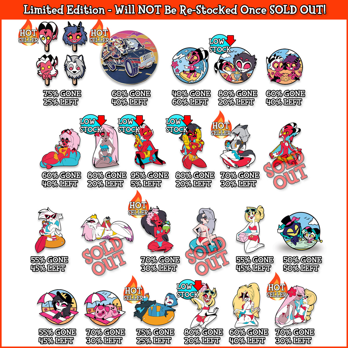 Helluva Boss Hazbin Hotel Merch Alastor Angle Dust Po - vrogue.co