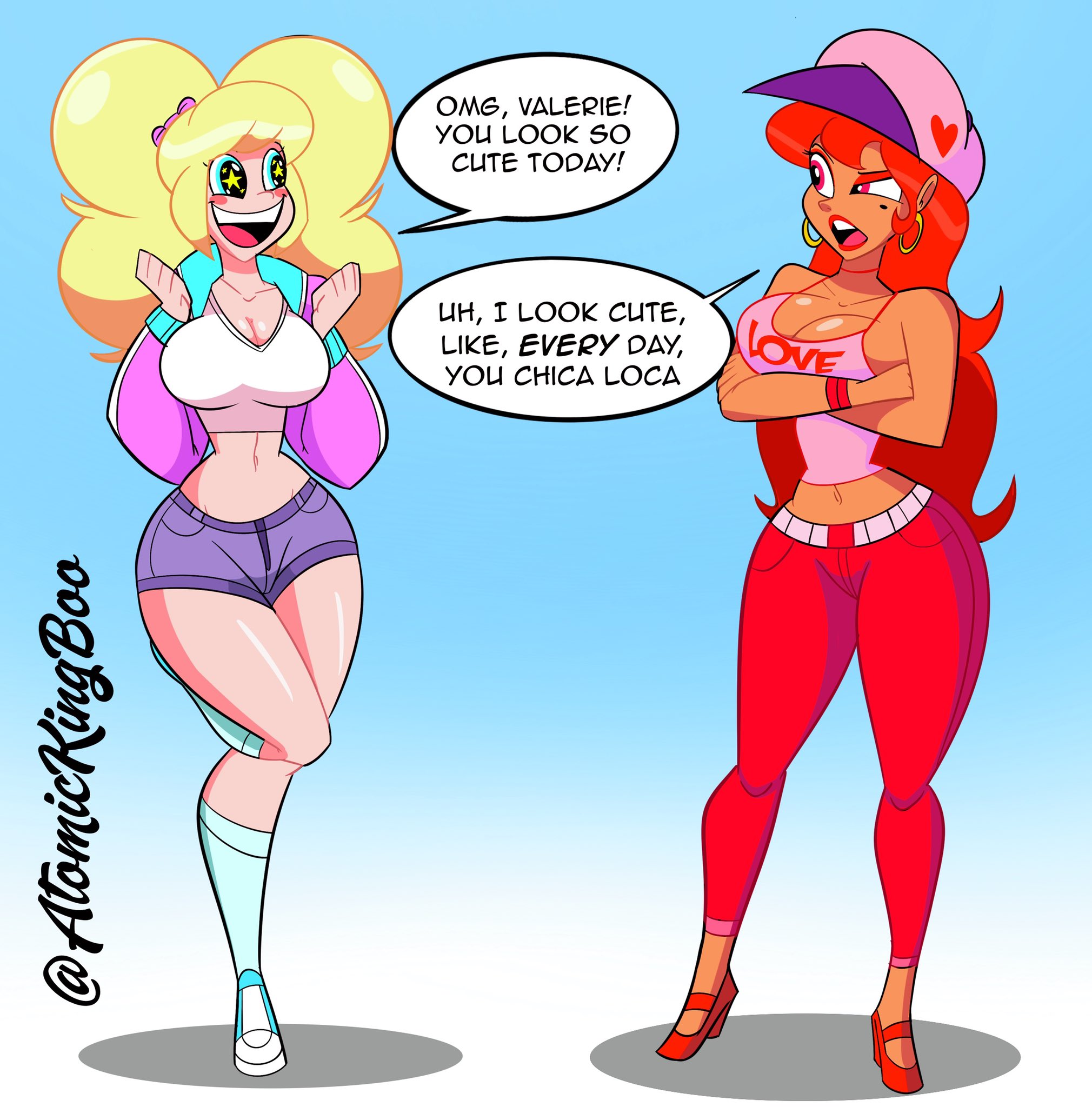 AtomicKingBoo 🔞 (Commissions Open) on Twitter: "I don’t know about you but I think Valerie have ...