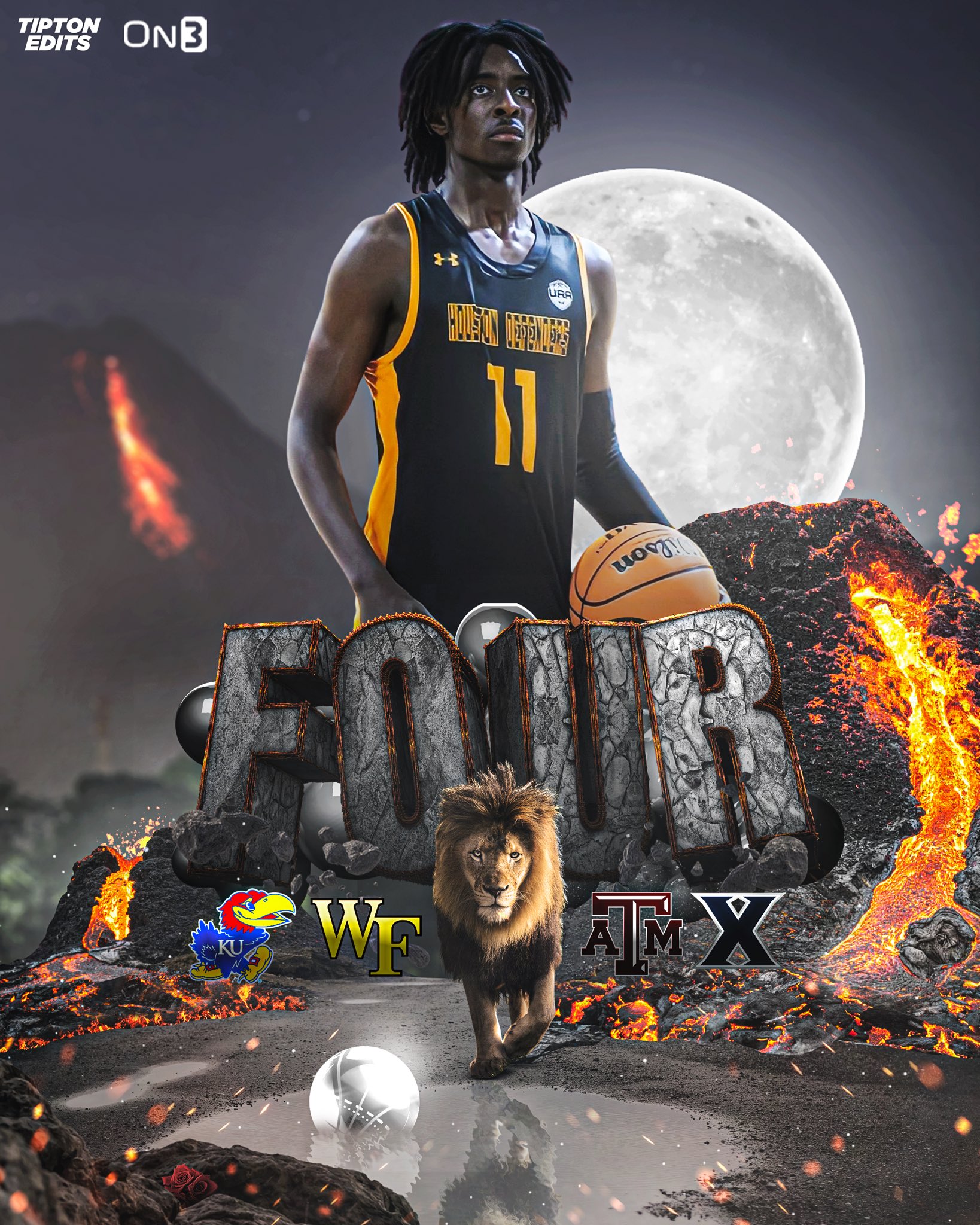 Joe Tipton on Twitter: "2023 four-star combo guard Jamari McDowell is down to four schools, he ...