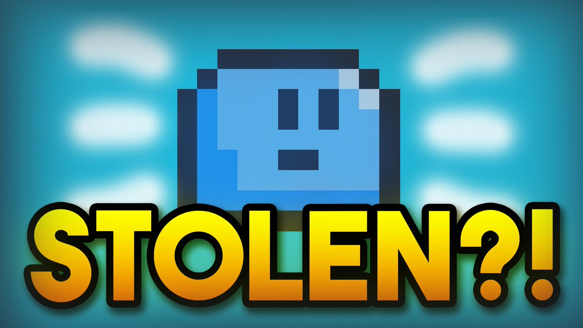 Minecraft Blue Slime Head