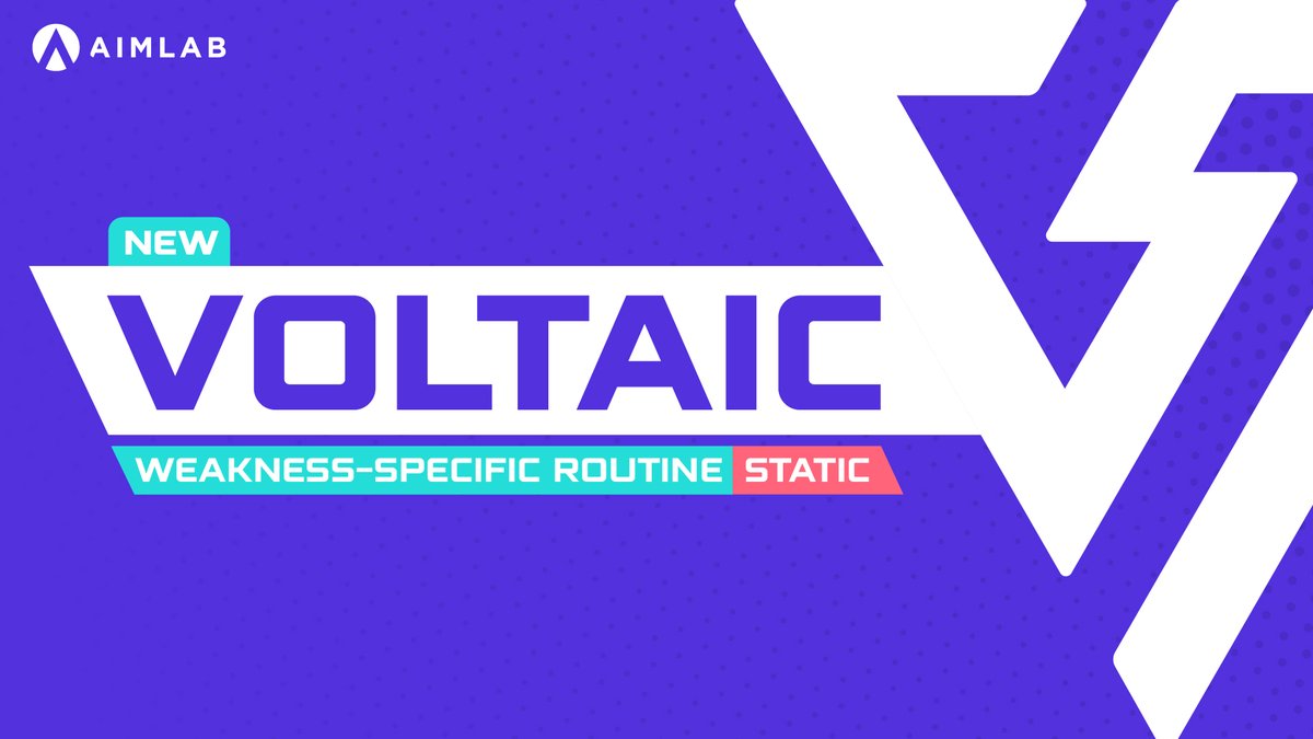 Aim Lab on Twitter: "RT @VoltaicHQ: Announcing the Voltaic x @Aimlab Weakness-specific Training ...