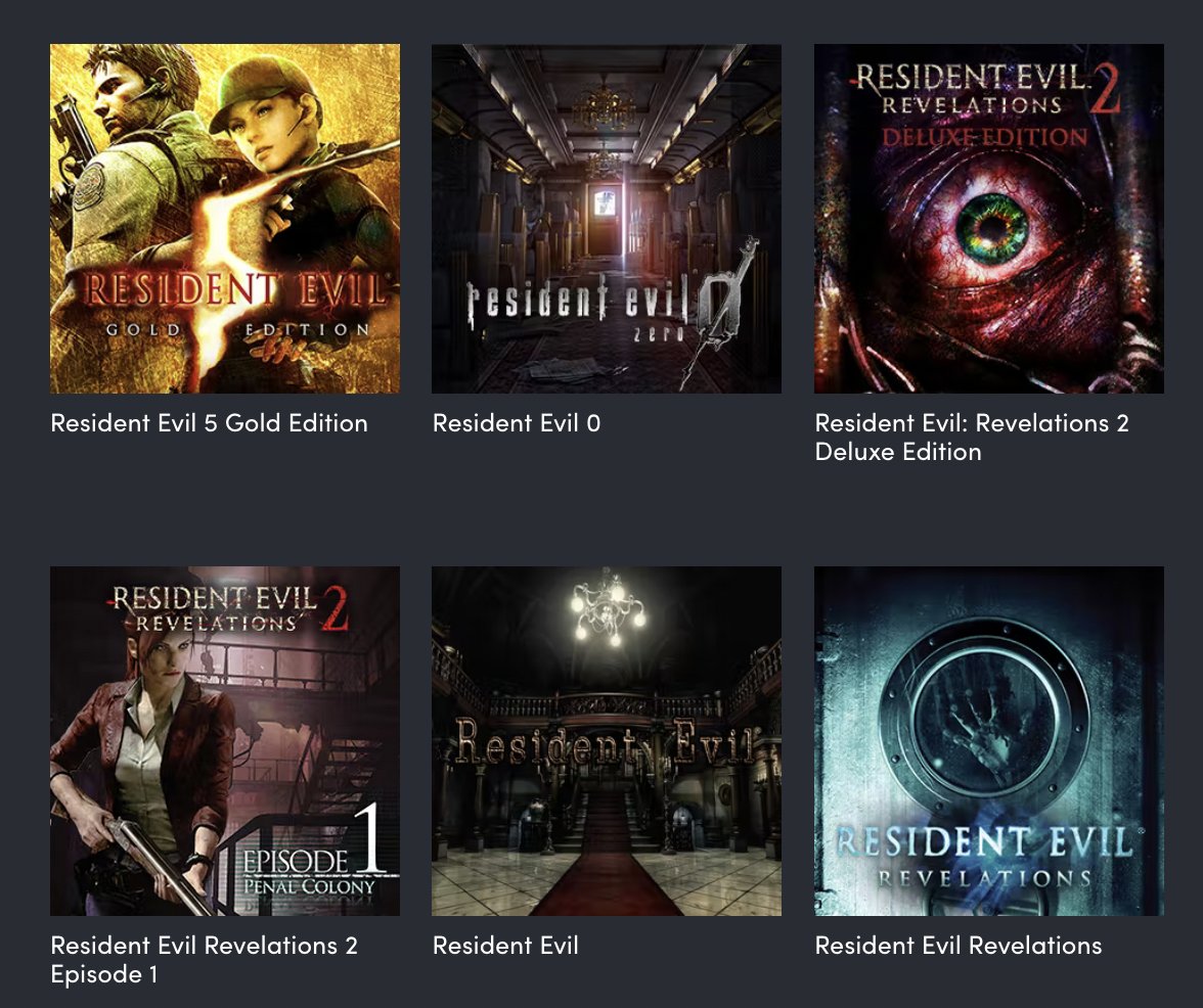 Nintendeal on Twitter: "Killer Resident Evil PC Humble Bundle https://t.co/AKWyA2RwRQ #ad Bundle ...