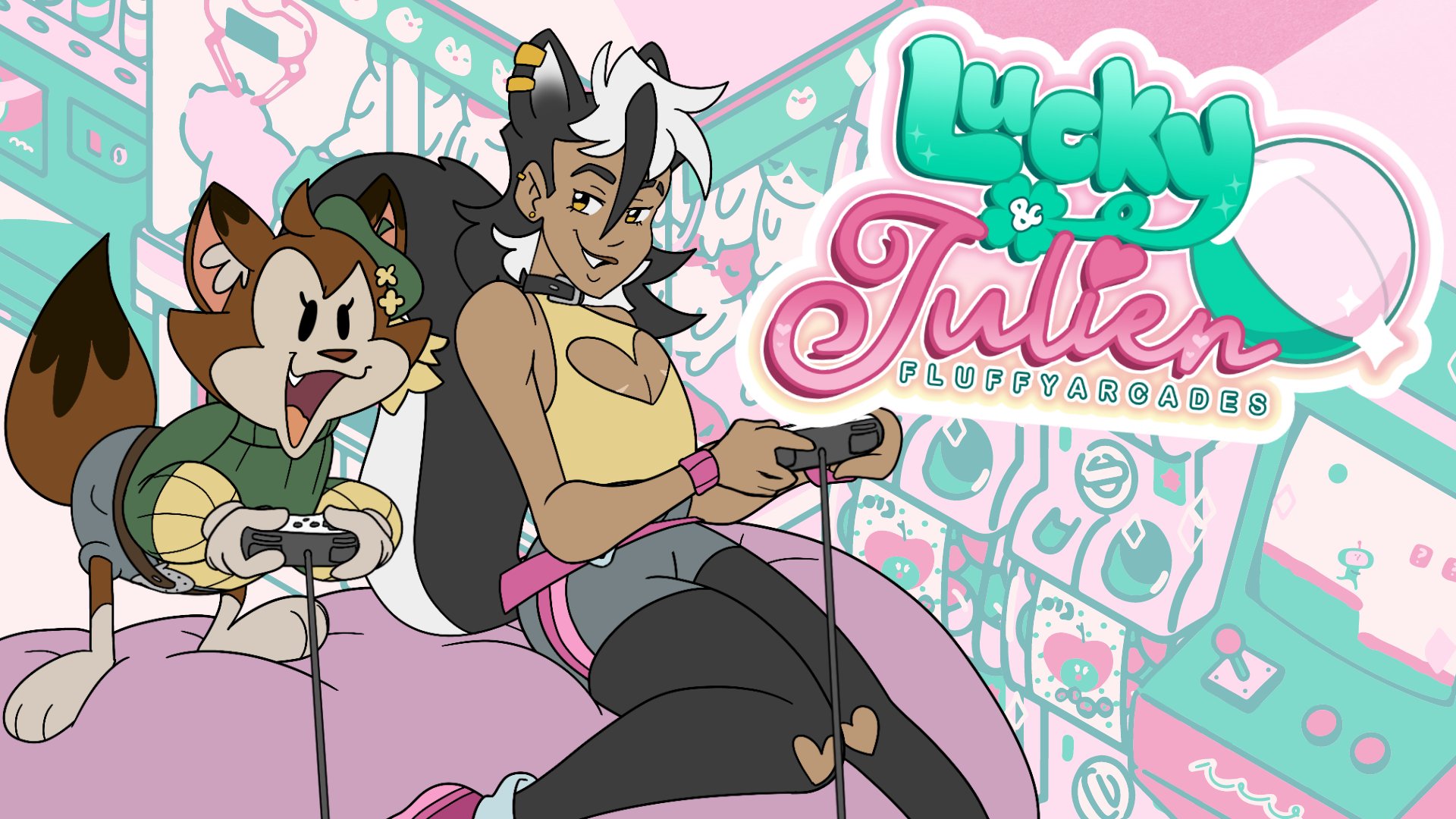 LIVE 🔴 | Lucky & Julien🍀💛VTuber duo! on Twitter: "Hey! We're Lucky & Julien, a VTuber duo who ...