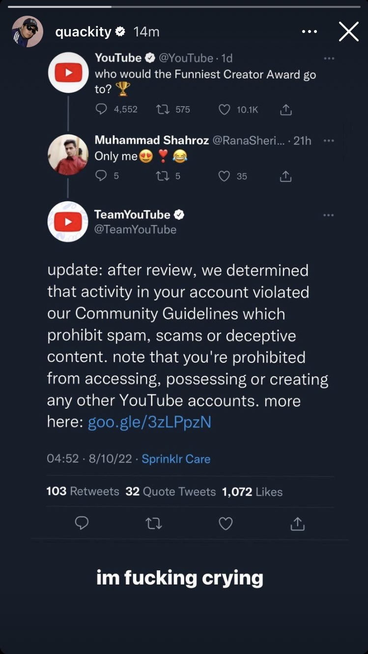 Quackity Updates рџ ірџ ѕ On Twitter Quackity Posted On His Instagram Story