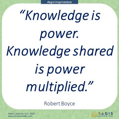 Sharing Knowledge Is Power