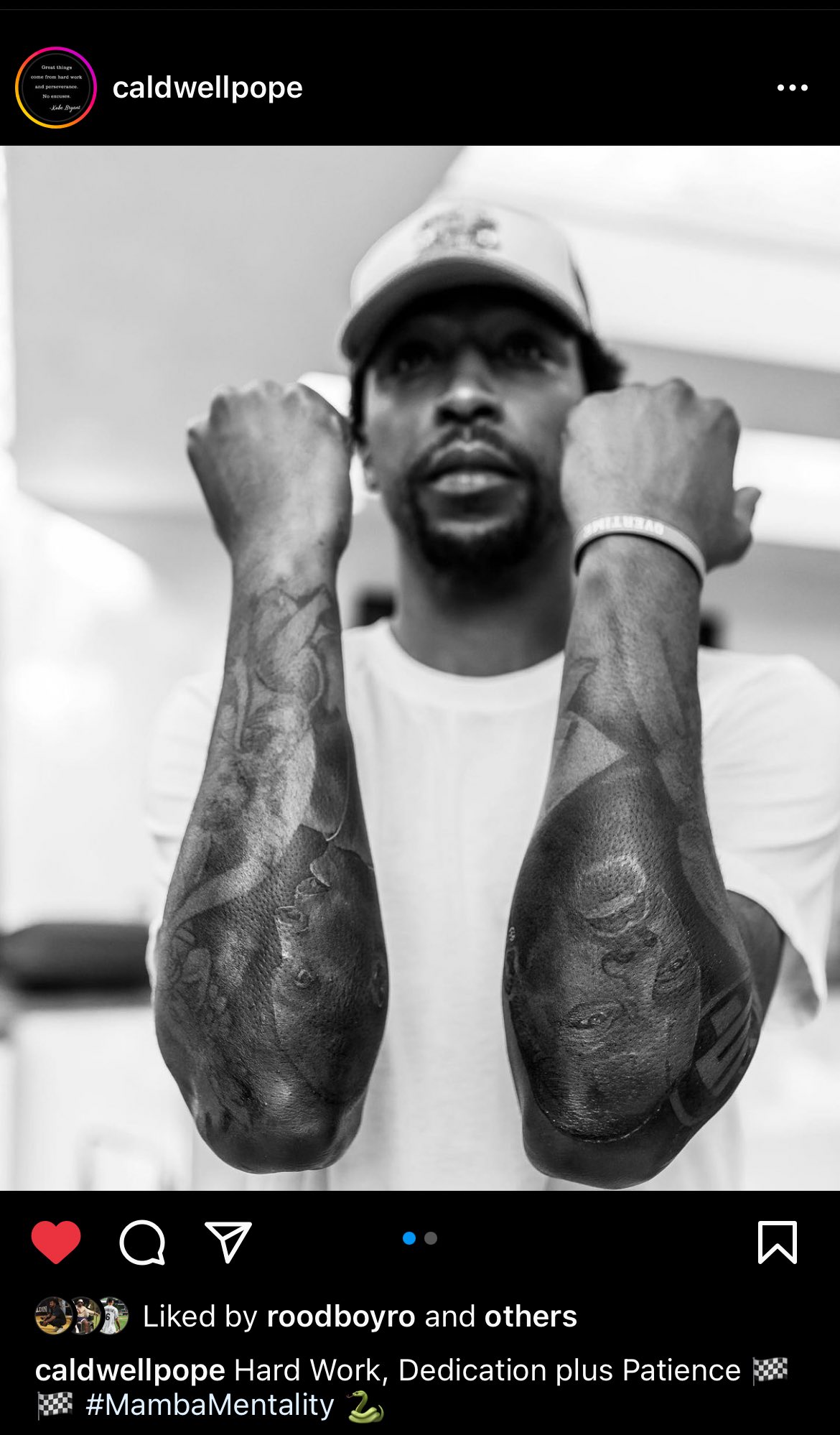 Hard Work Dedication Tattoo