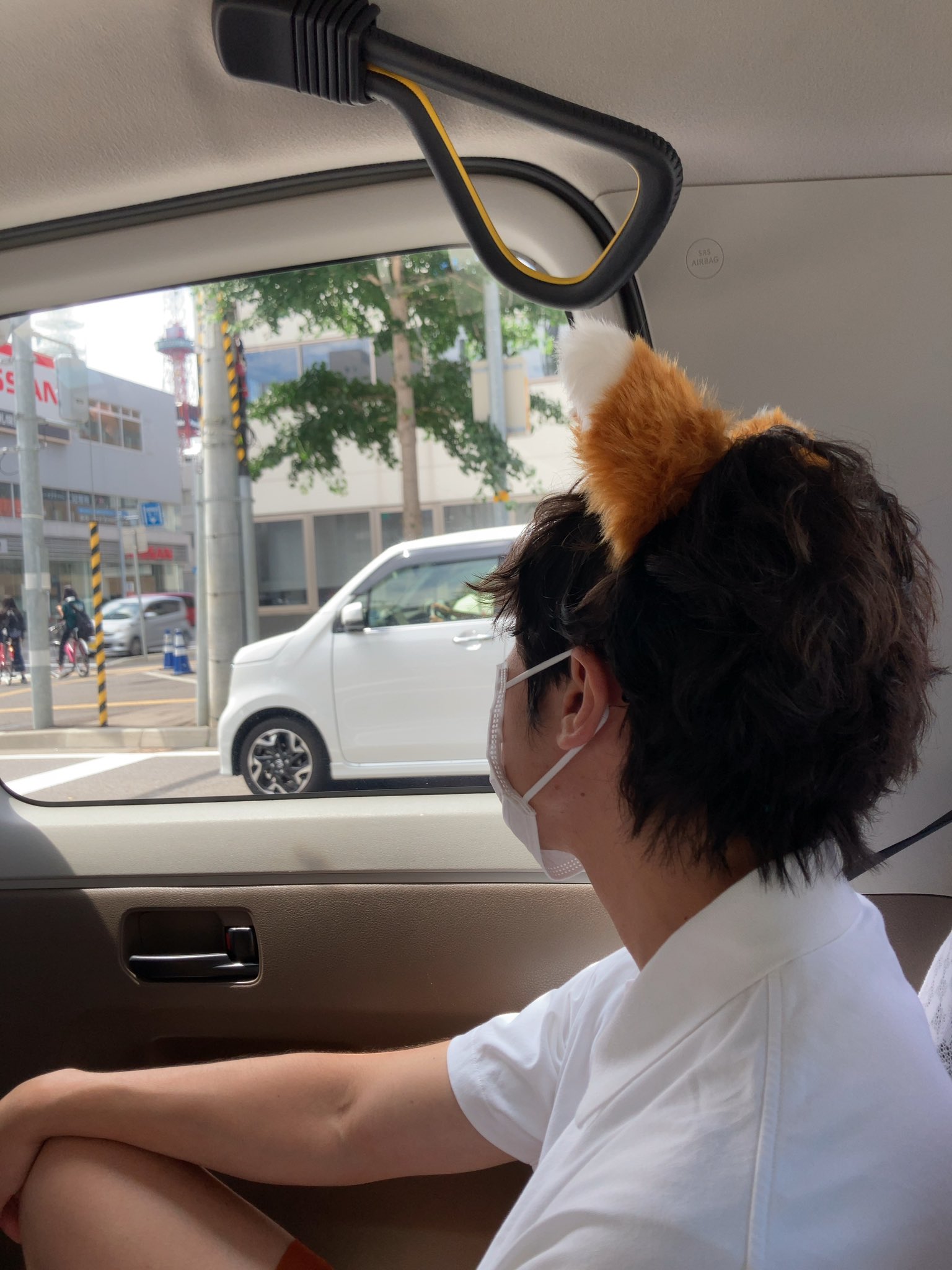 San Crystal @ on Twitter: "RT @yoshihisa_staff: キツネ🦊さんが 北海道テレビ から 札幌ドーム ...