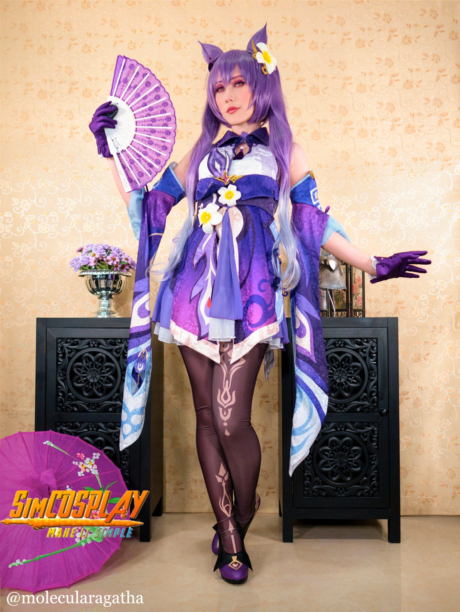 SIMCOSPLAY on Twitter: "#Keqing cosplay by Agatha suit by us https://t.co/FoeCYoBbg5 https://t ...