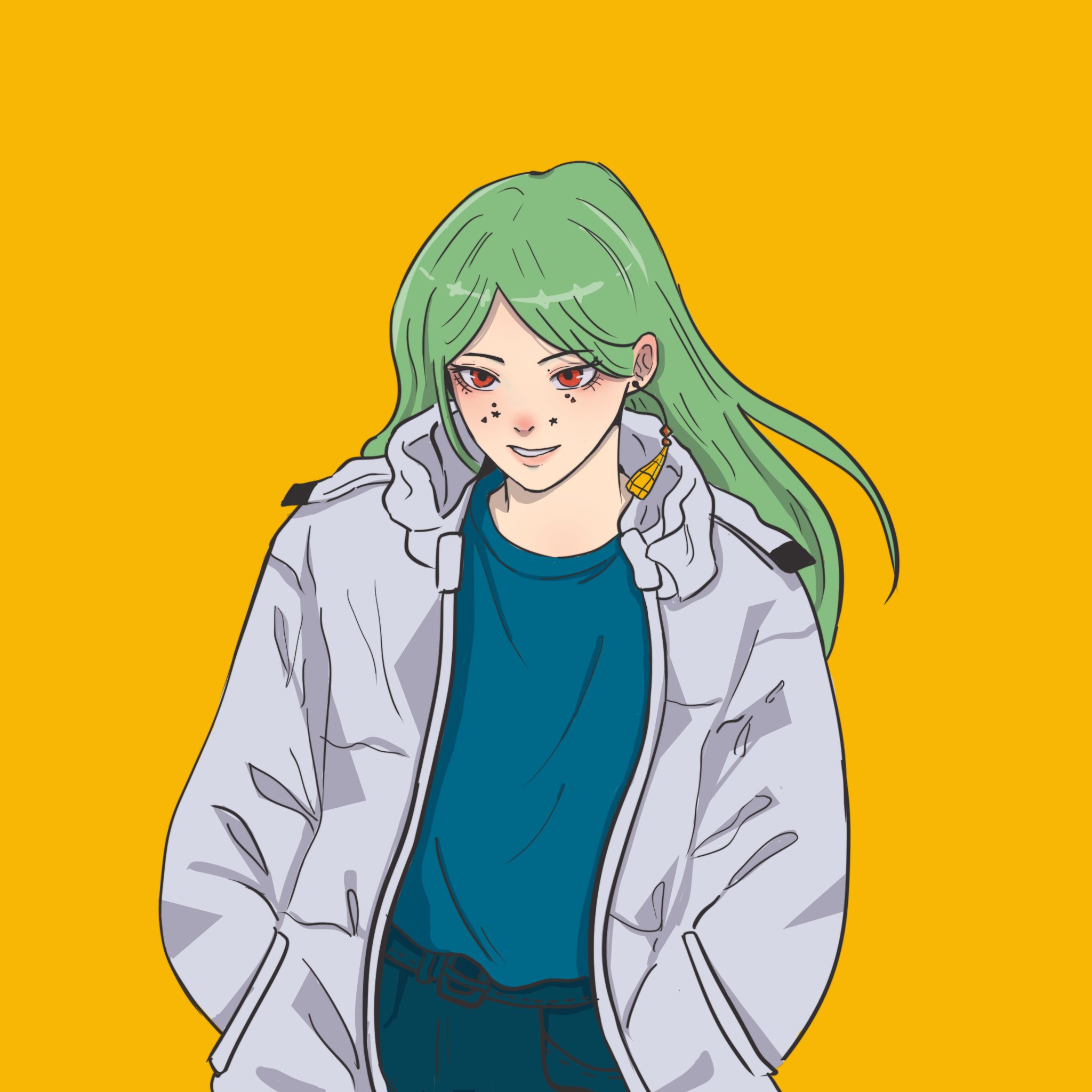 rosette | COMMS OPEN | on Twitter: "@Xhiilverr here you go i can't say that this is my oc cause ...