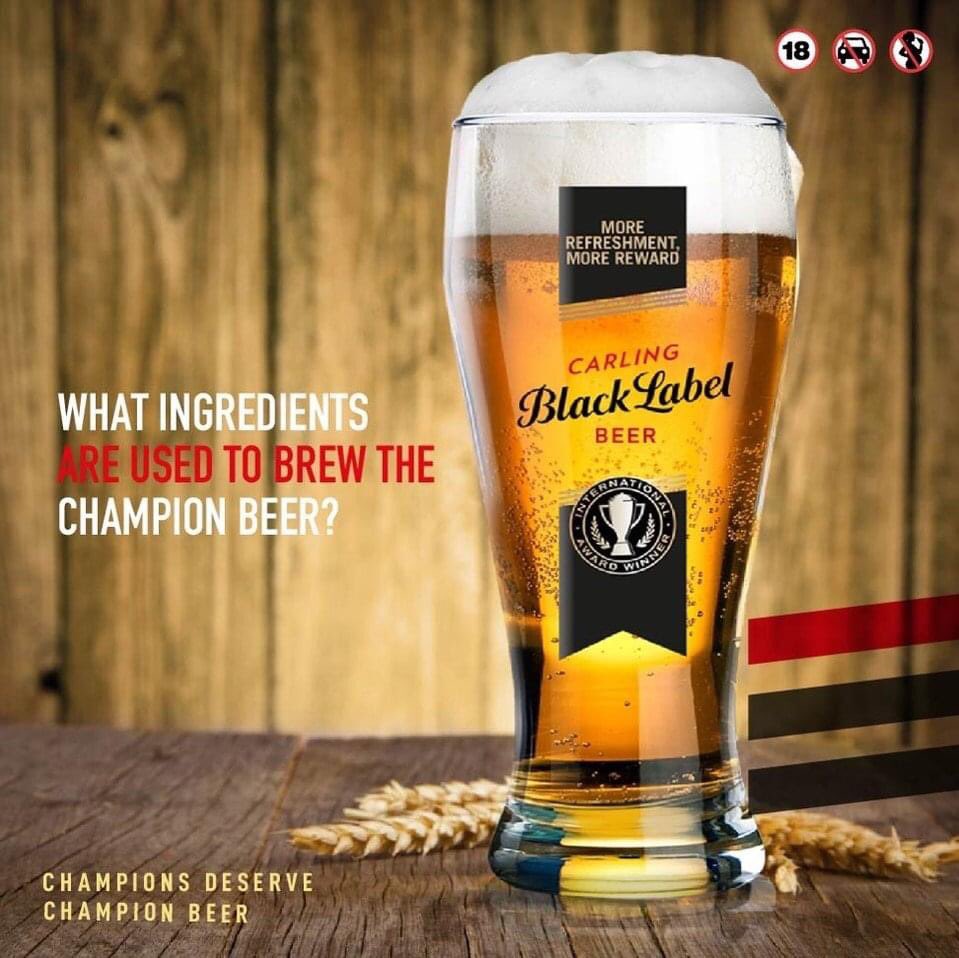 Black Label Beer 6 Pack