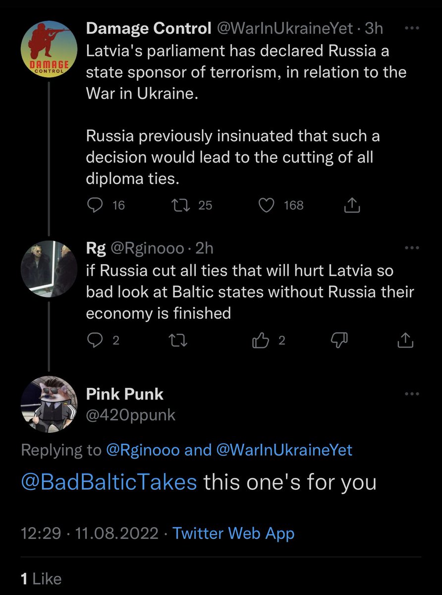 Bad Baltic Takes on Twitter: Bad Baltic Takes on Twitter: