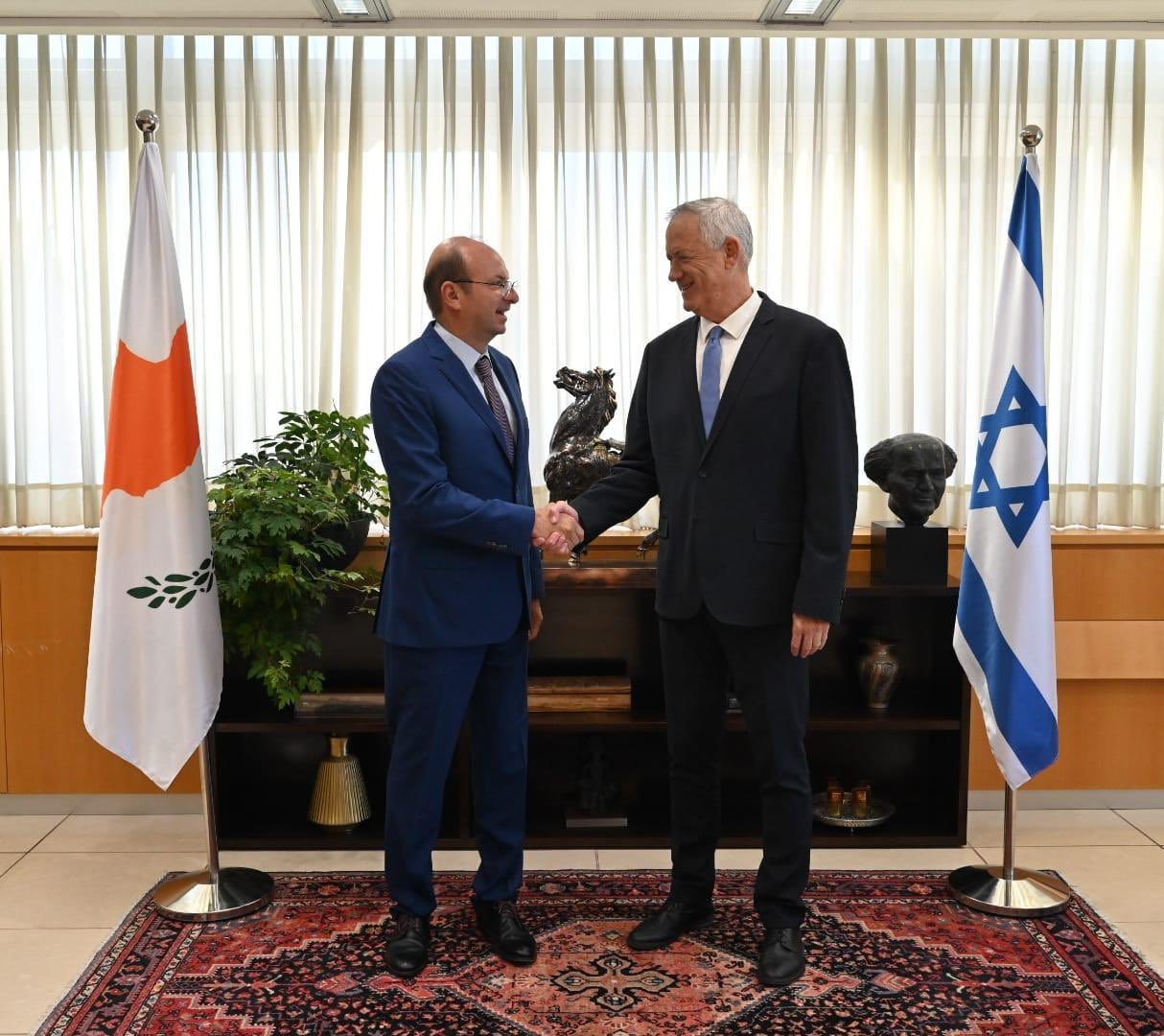 Benny Gantz On Twitter It Was A Pleasure To Welcome My Cypriot Counterpart benny-gantz-on-twitter-it-was-a-pleasure-to-welcome-my-cypriot-counterpart