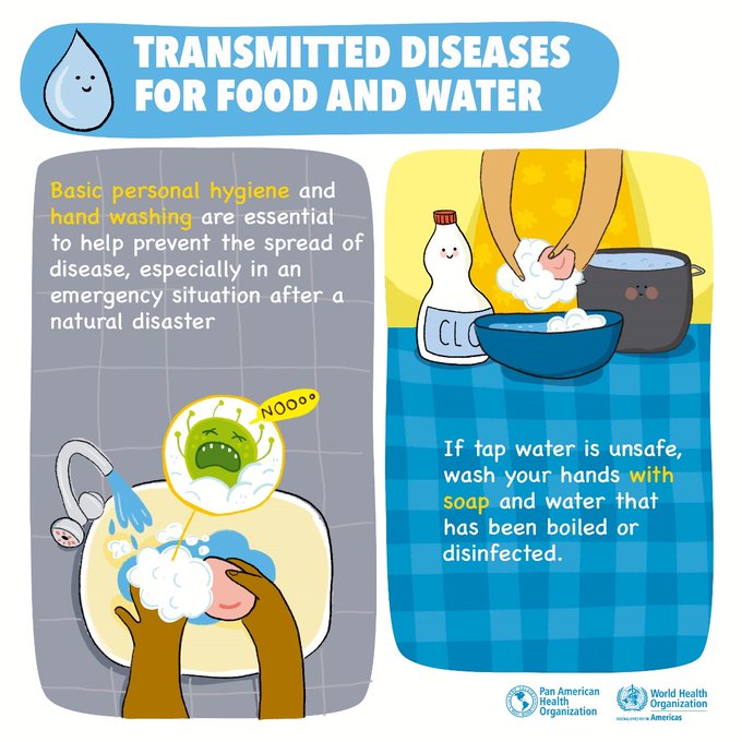 World Health Organization (WHO) on Twitter: "🧼 Basic personal hygiene ...
