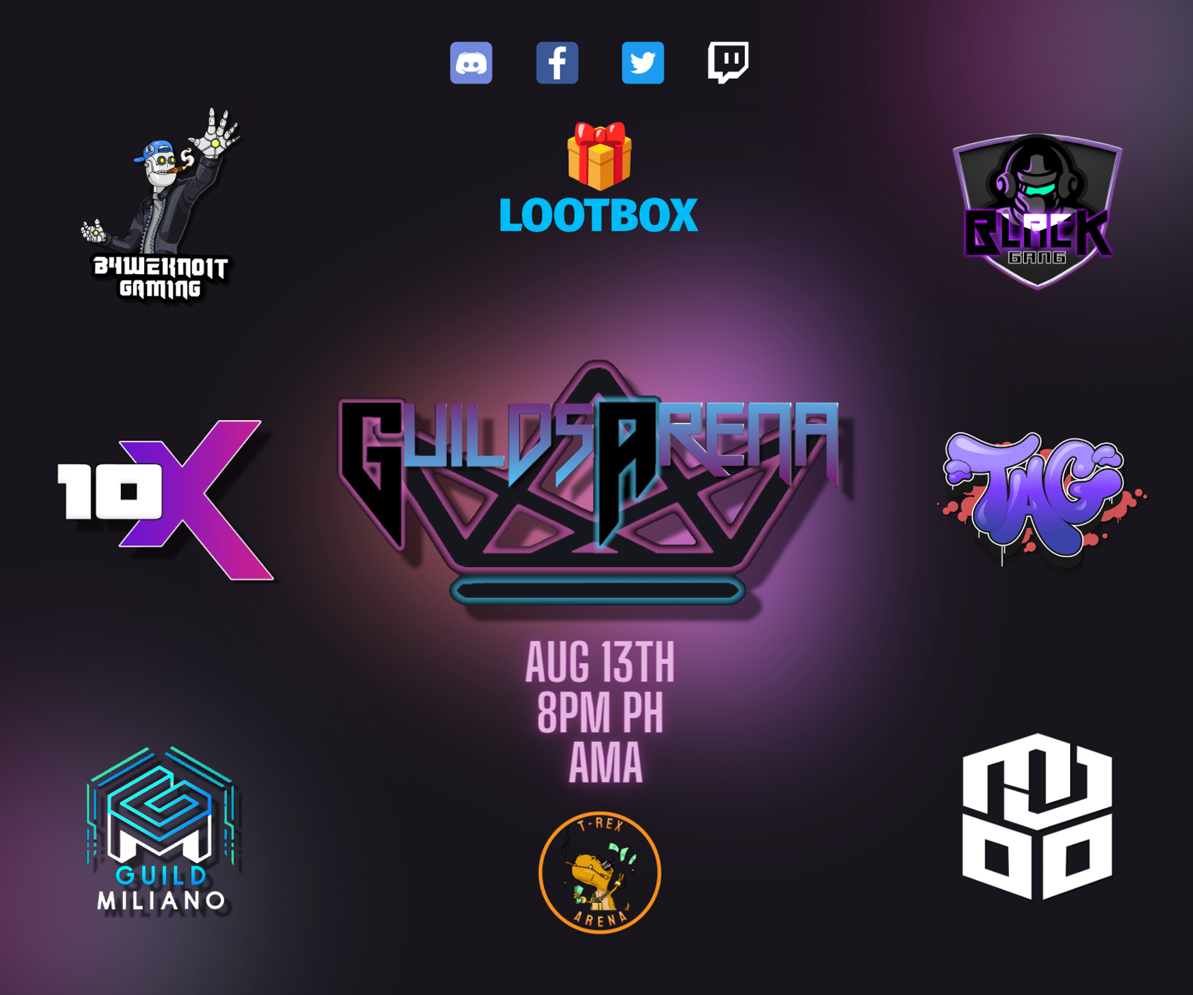 GuildsArena on Twitter: "Wow another amazing guild @10XGamingGuild joining in for the AMA ...