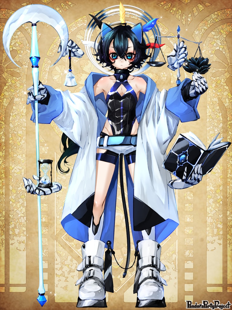 「たたかう『Pandora Party Project』(c)発注者様/ぺいゆ/R」|ぺいゆのイラスト