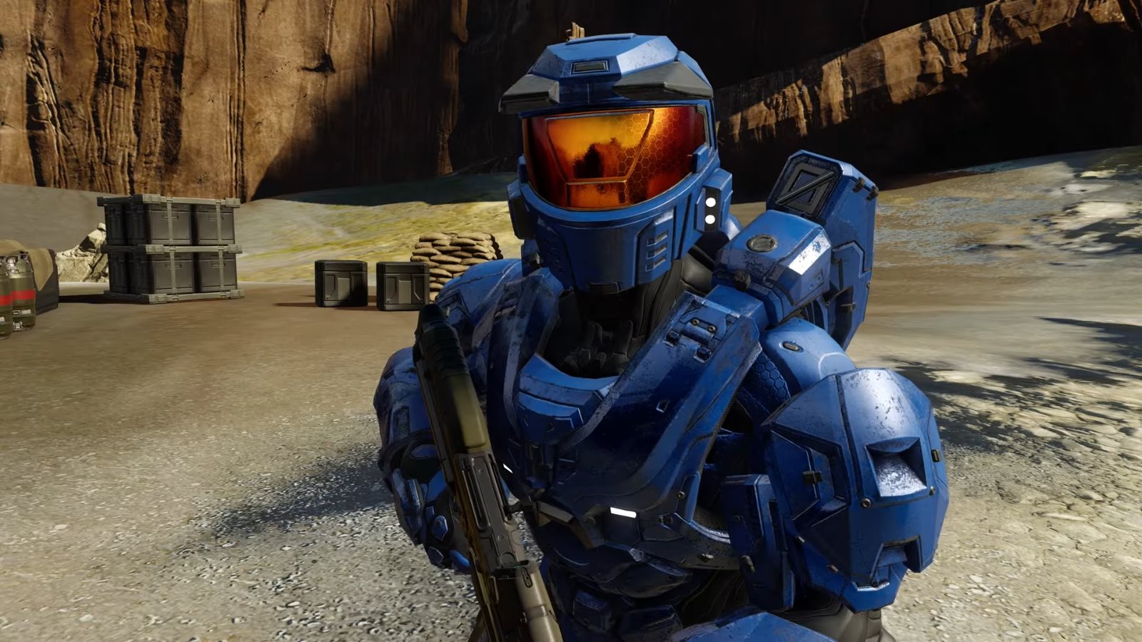 Red Vs Blue Caboose Wallpaper