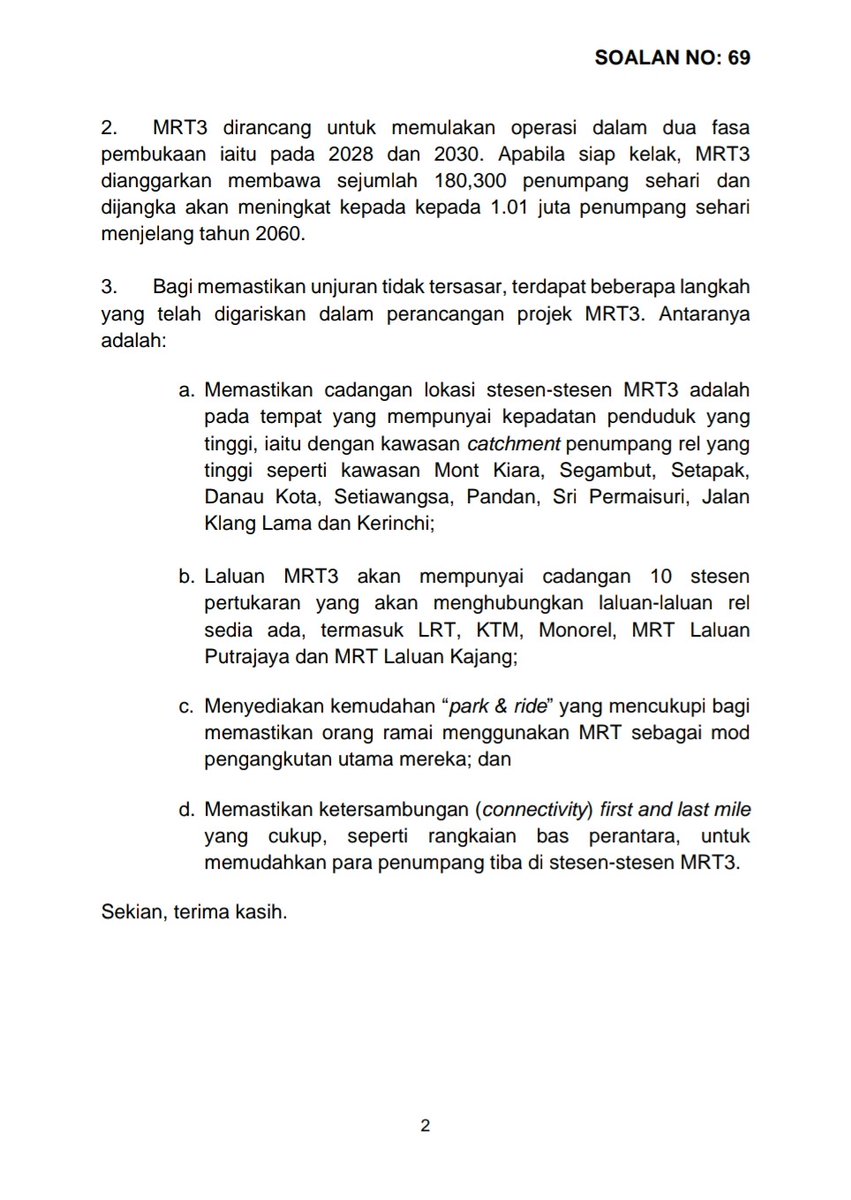 Tanjong Malim MP Chang Lih Kang has urged the Transport Ministry to explain why the ridership ...