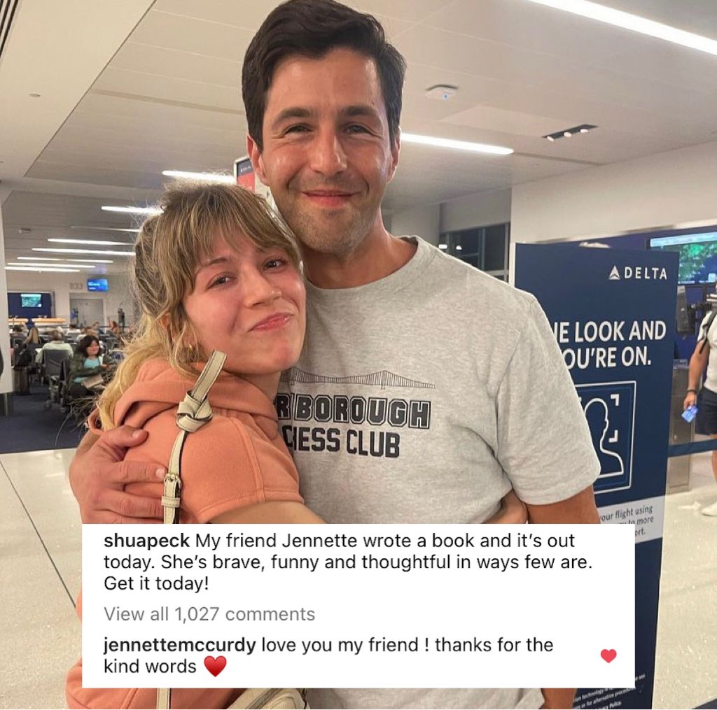 Josh Peck shows support for Jennette McCurdy’s new memoir: “My friend ...
