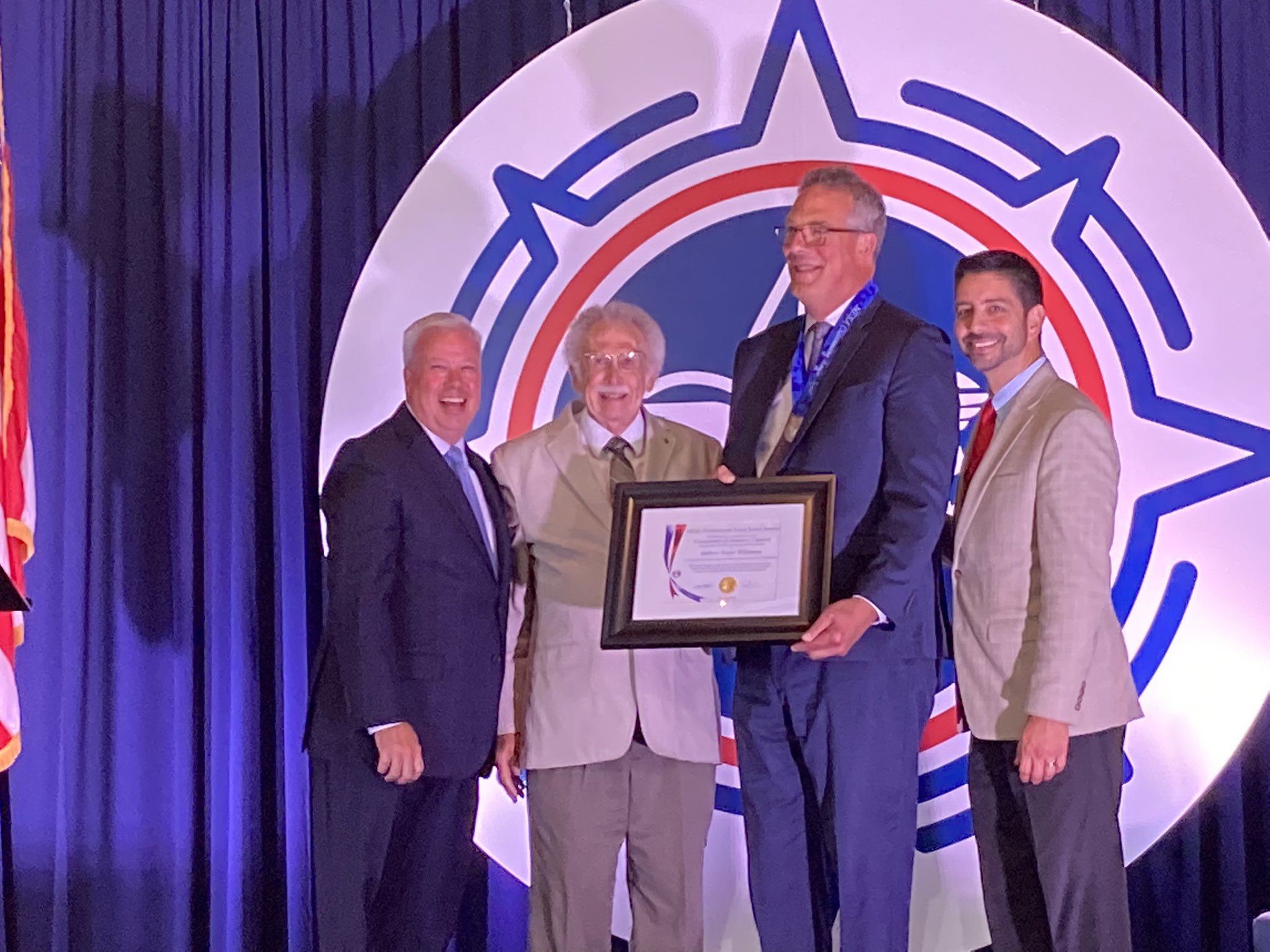 Tom Spalding on Twitter: "“Andy sees what needs to be done and gets it accomplished,” says David ...