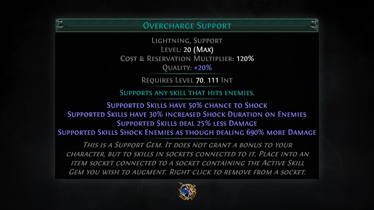 Level 20 New Gems : r/pathofexile