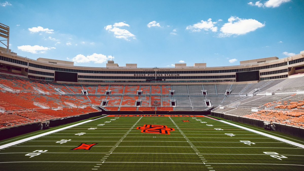 Oklahoma State's New turf : r/CFB