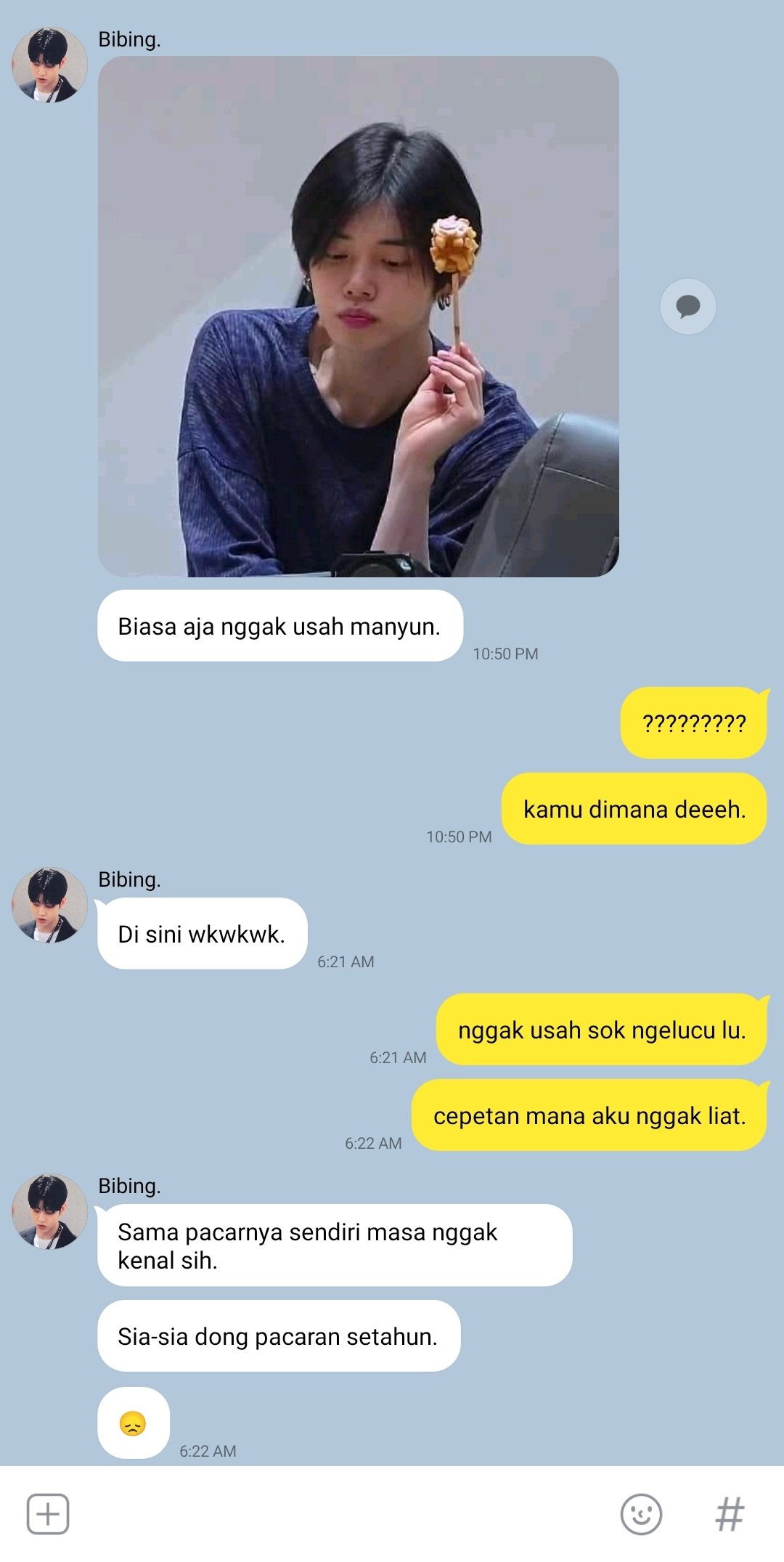 Universum milik Bibing dan Juju. / Twitter