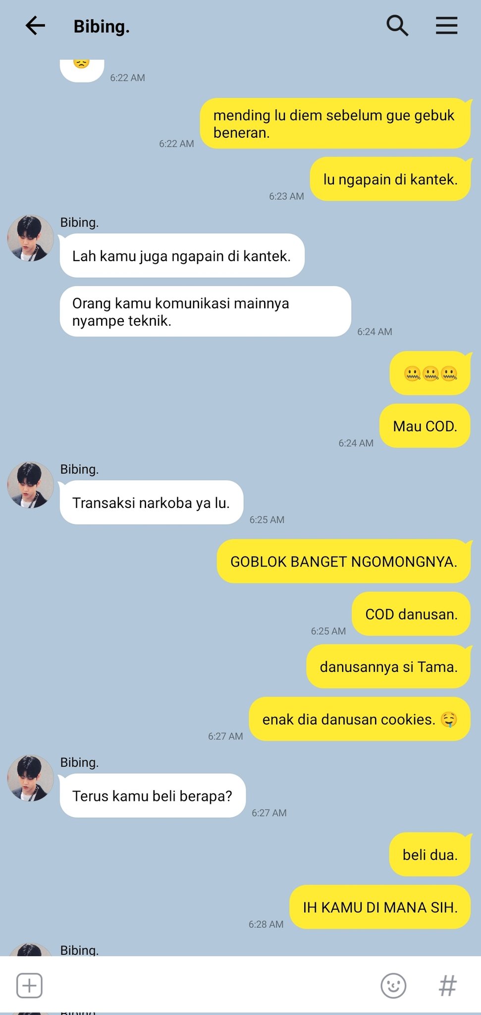 Universum milik Bibing dan Juju. / Twitter