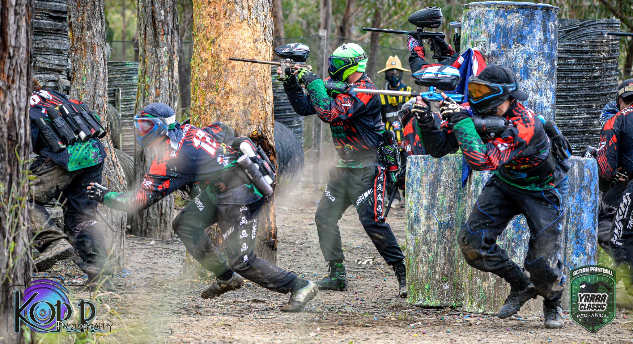 Paintball Action Photos
