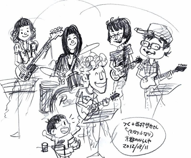 「10年前の今日はこんな記憶スケッチ描いてたようです 」ganpukuの漫画