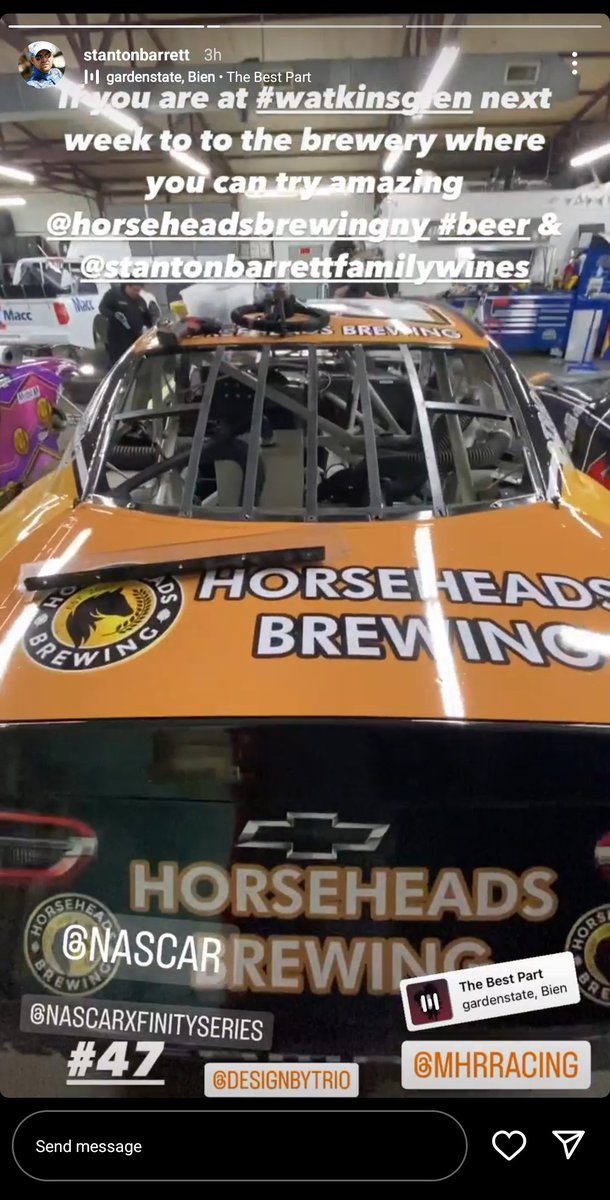 Stanton Barrett in the MHR 47 for next Saturday's Xfinity race at ...
