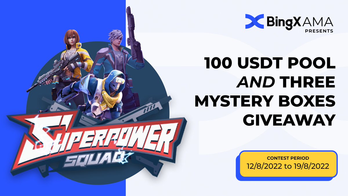 BingX @ Token 2049 London on Twitter: "Stand to win 100 USDT 💰 Shared Pool + 3 Mystery Boxes 🎁 ...