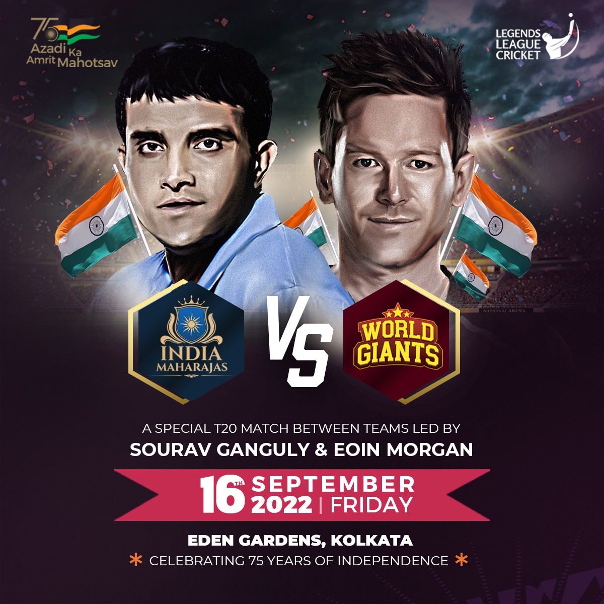 Cricket Match Poster