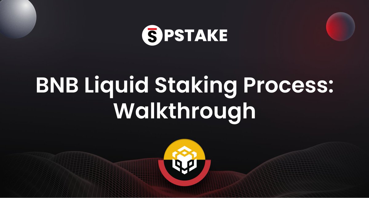 How to stake your BNB on pStake- : r/bnbchainofficial