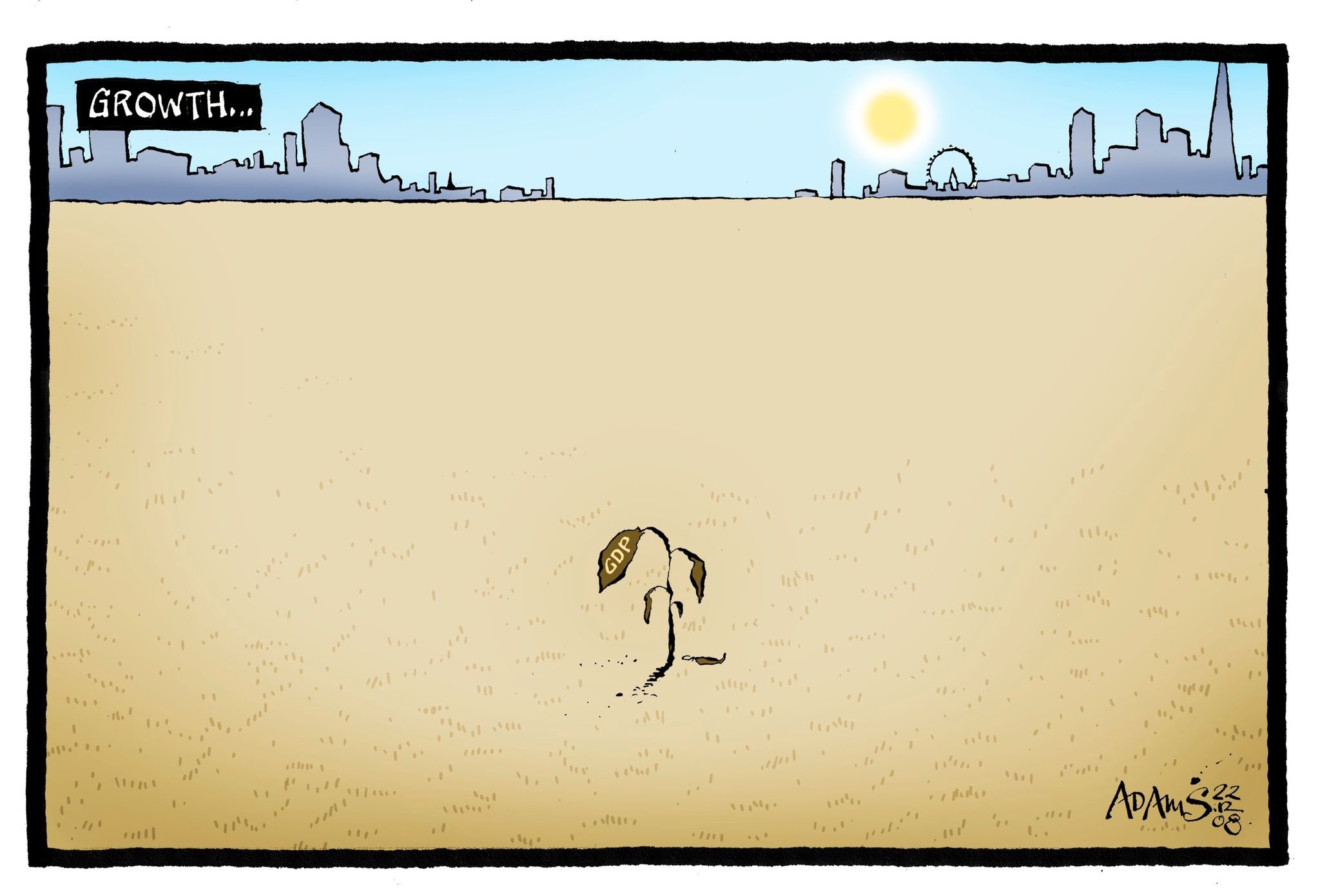 Gdp Political Cartoon