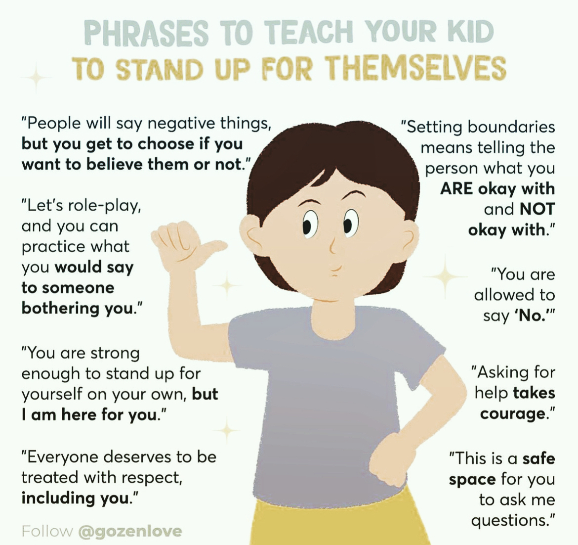 Kids Standing Up For Themselves