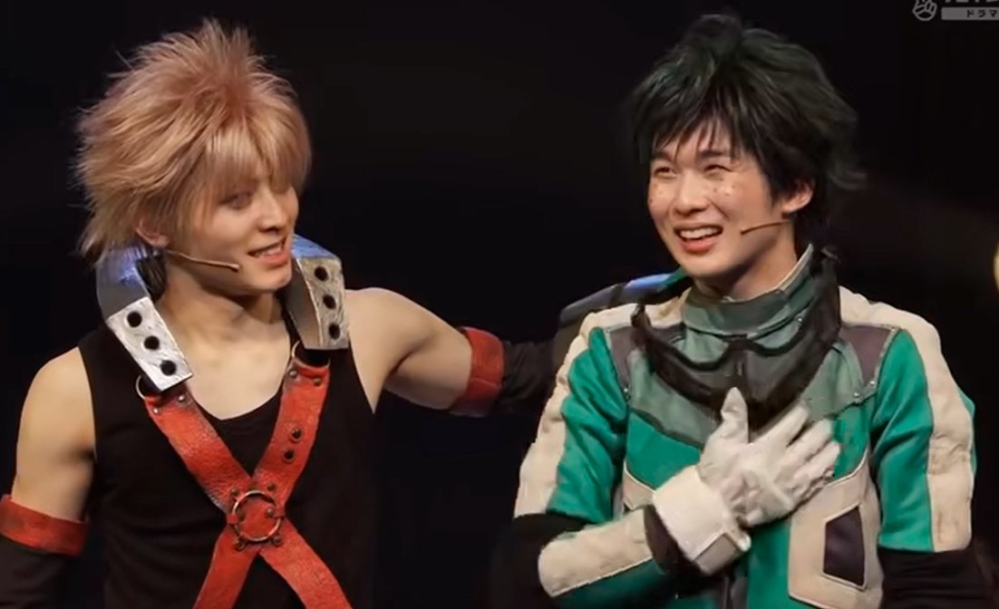 Athena-av art 🧡💚 Preorders in production status on Twitter: "Finally i watched both bnha musical ...