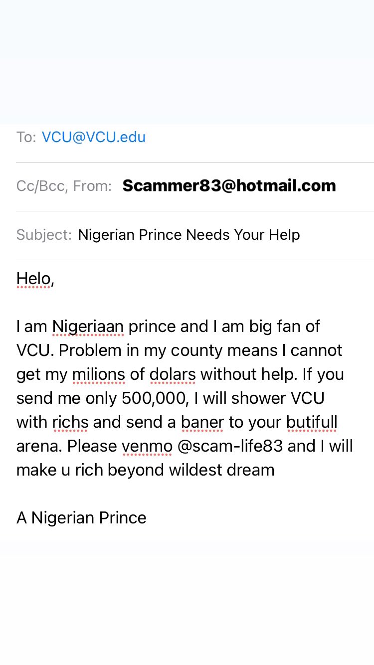 Nigerian Scam