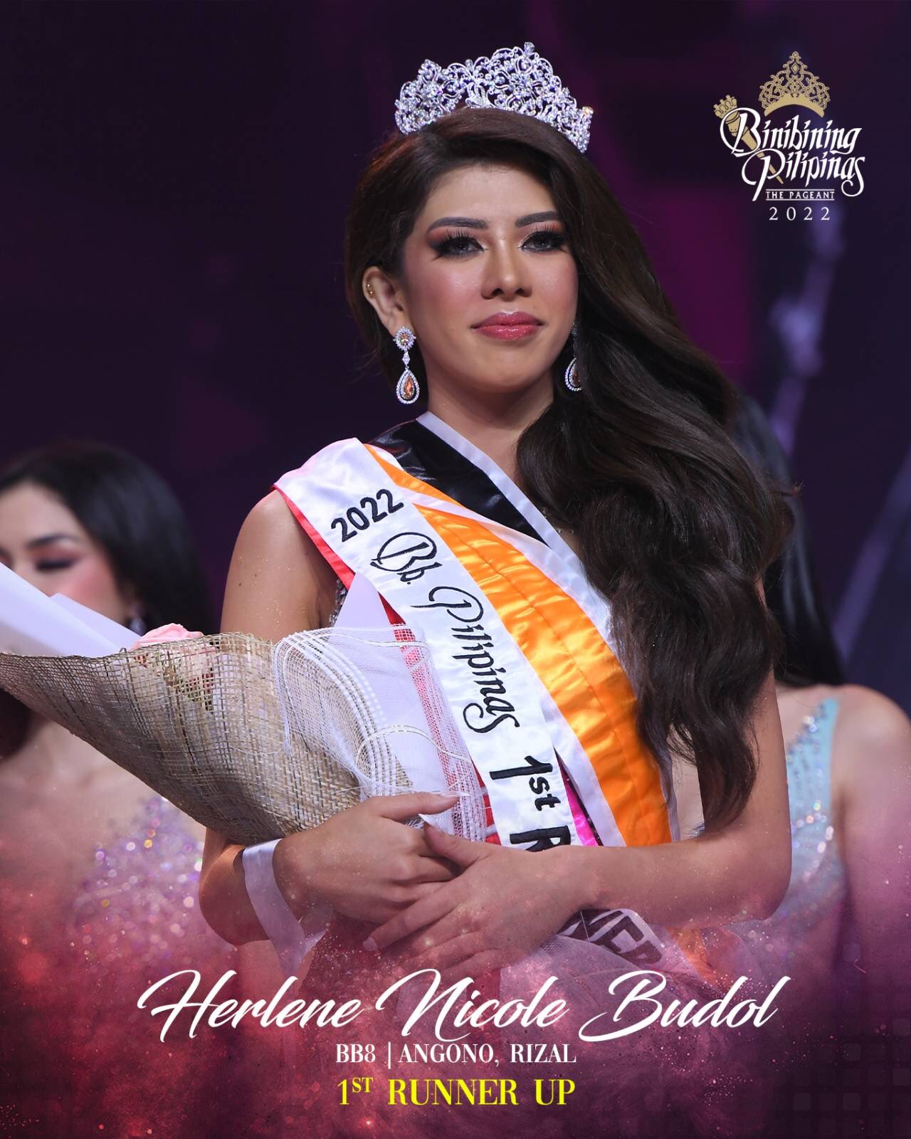 Bb. Pilipinas on Twitter: "The 2022 Binibining Pilipinas 1st Runner Up, Herlene Nicole Budol! # ...